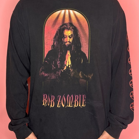 Tultex | Shirts | Rob Zombie 998 Band Tshirt | Poshmark